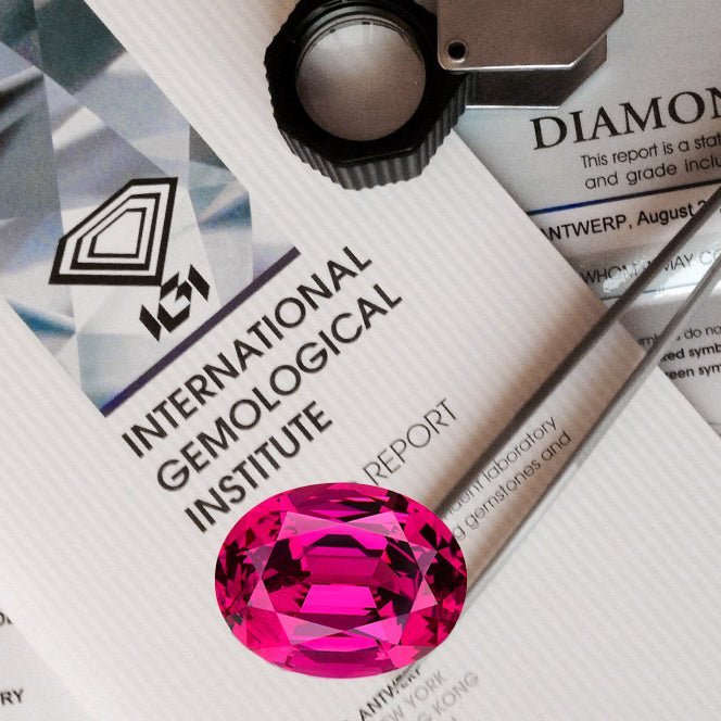 GIA, IGI, HRD & Trusted Gemstone Certification Labs | Sosna Gems